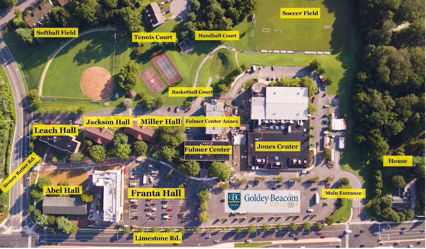 Campus Map - Goldey-Beacom College